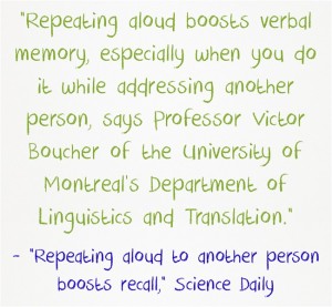 New Study Finds Interesting Twist: Repeating Words Helps, & Repeating ...