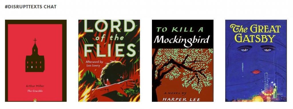 #DISRUPTTEXTS Looks Like An Exceptional Resource Where English Teachers ...