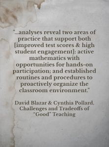 Study Finds That “Hands-On” Math & Proactive “Routines & Procedures ...