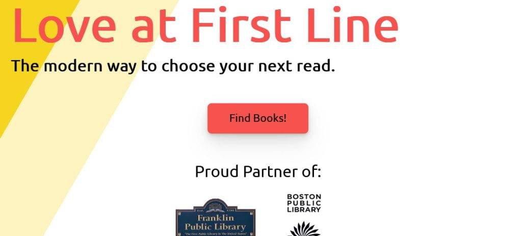 “Love At First Line” Introduces Books To You By Showing You MANY First ...